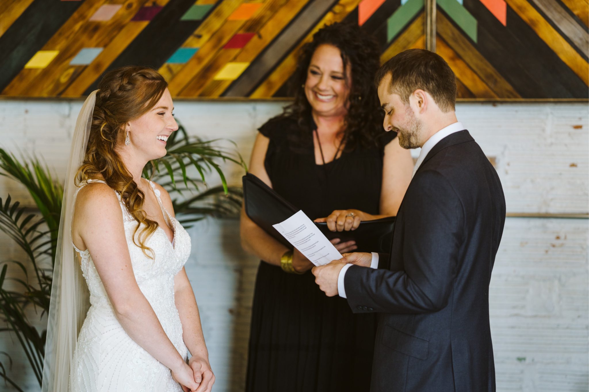 Amanda and Eric - Bailey Builds Gallery Wedding - Duluth Elopement ...